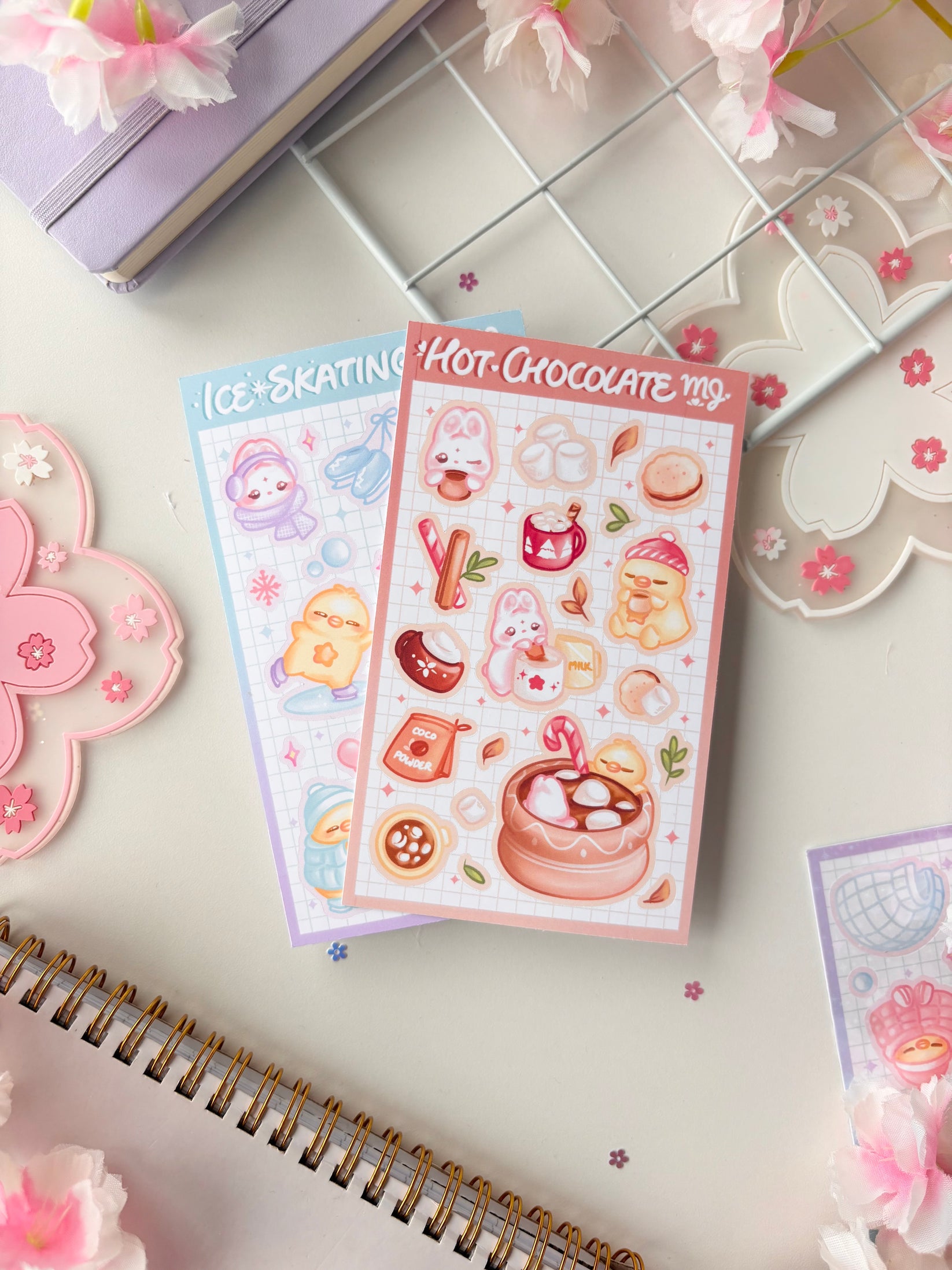 Holiday Sticker Sheet Matte Bundle 2025 (Set of 2) – MiniiJoyCo