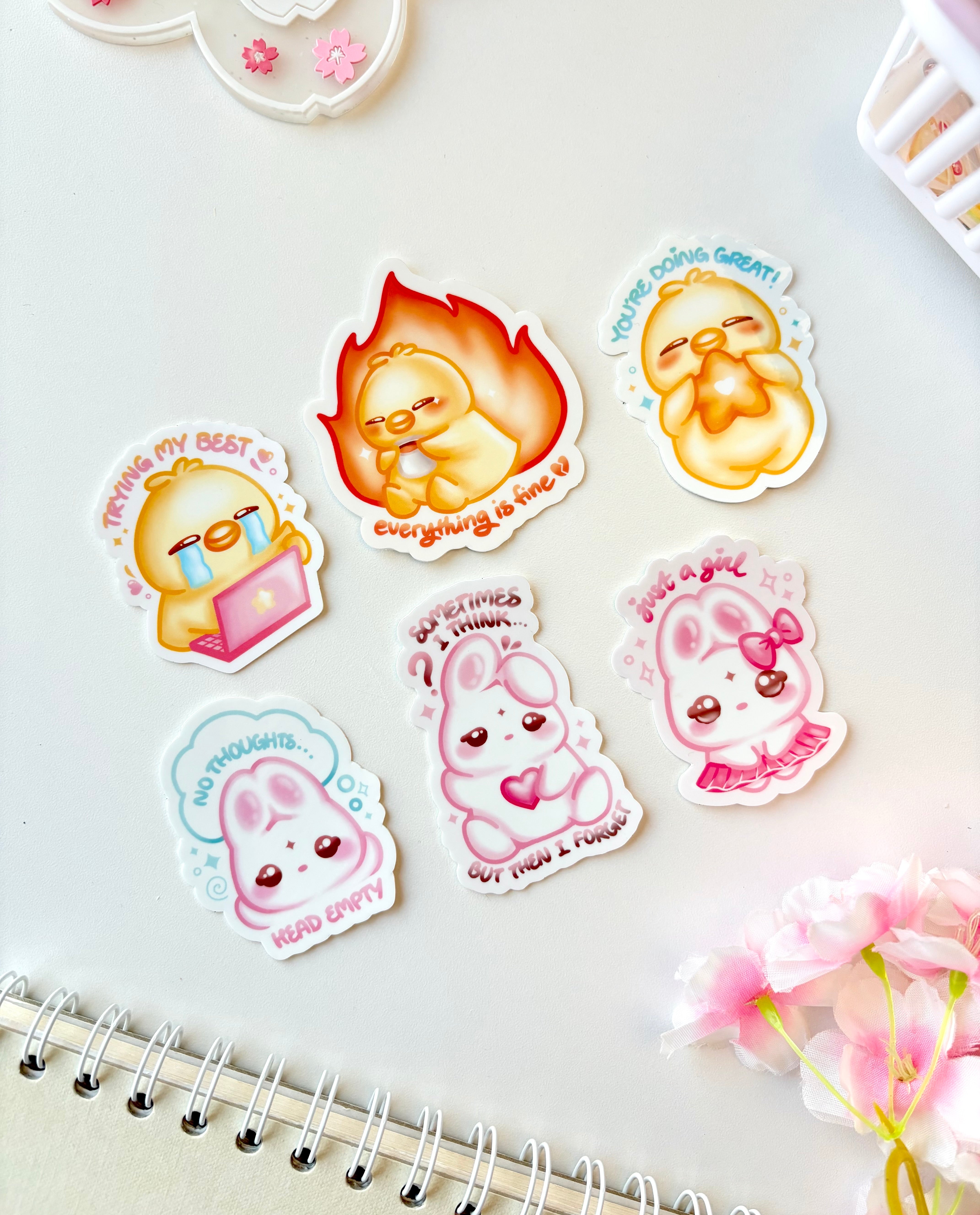 Meme Stickers Bundle (Set of 6) – MiniiJoyCo