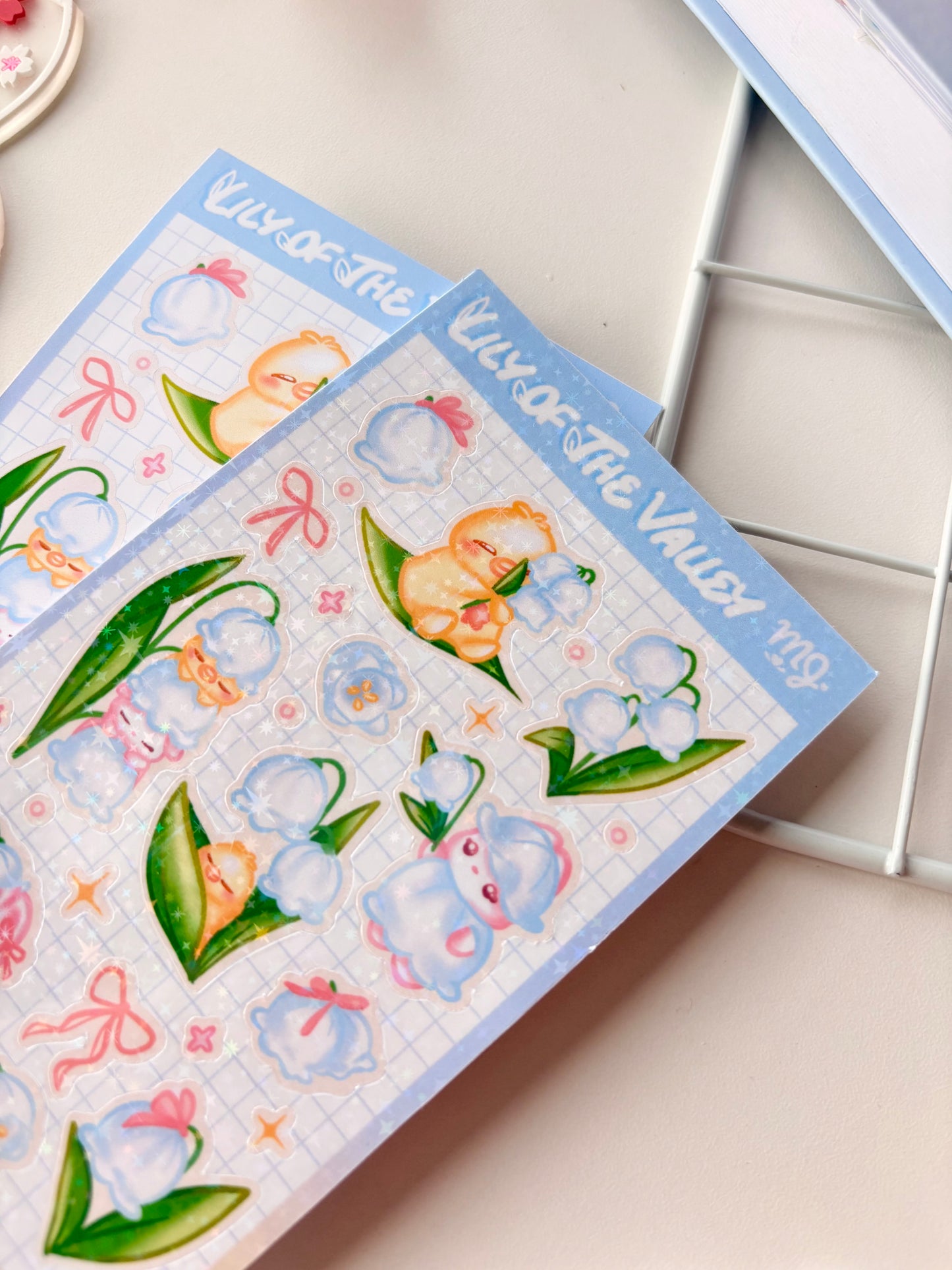 Lily of the Valley Sticker Sheet – MiniiJoyCo